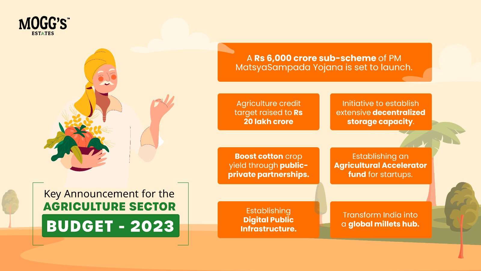 Agriculture Budget In 2023: Agriculture Accelerator Fund - Moggs Estates